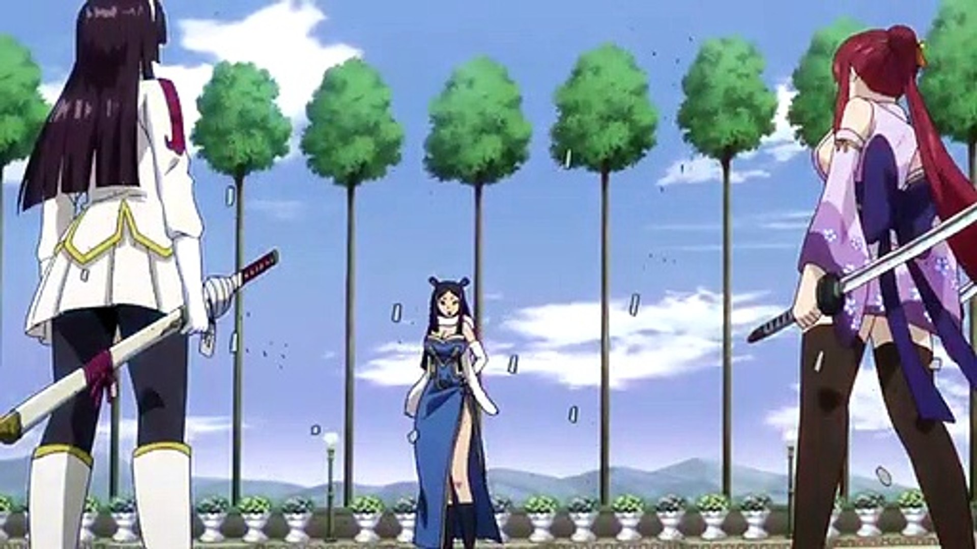 Kagura Vs Erza Fairy Tail