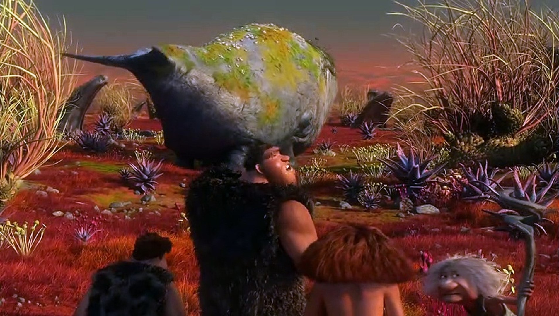 The Croods Eep And Guy Fire