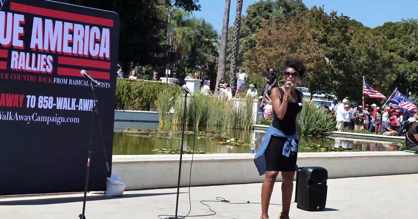 Powerful Witty Speech by Shemeka Michelle at #WalkAway Rally in Beverly ...