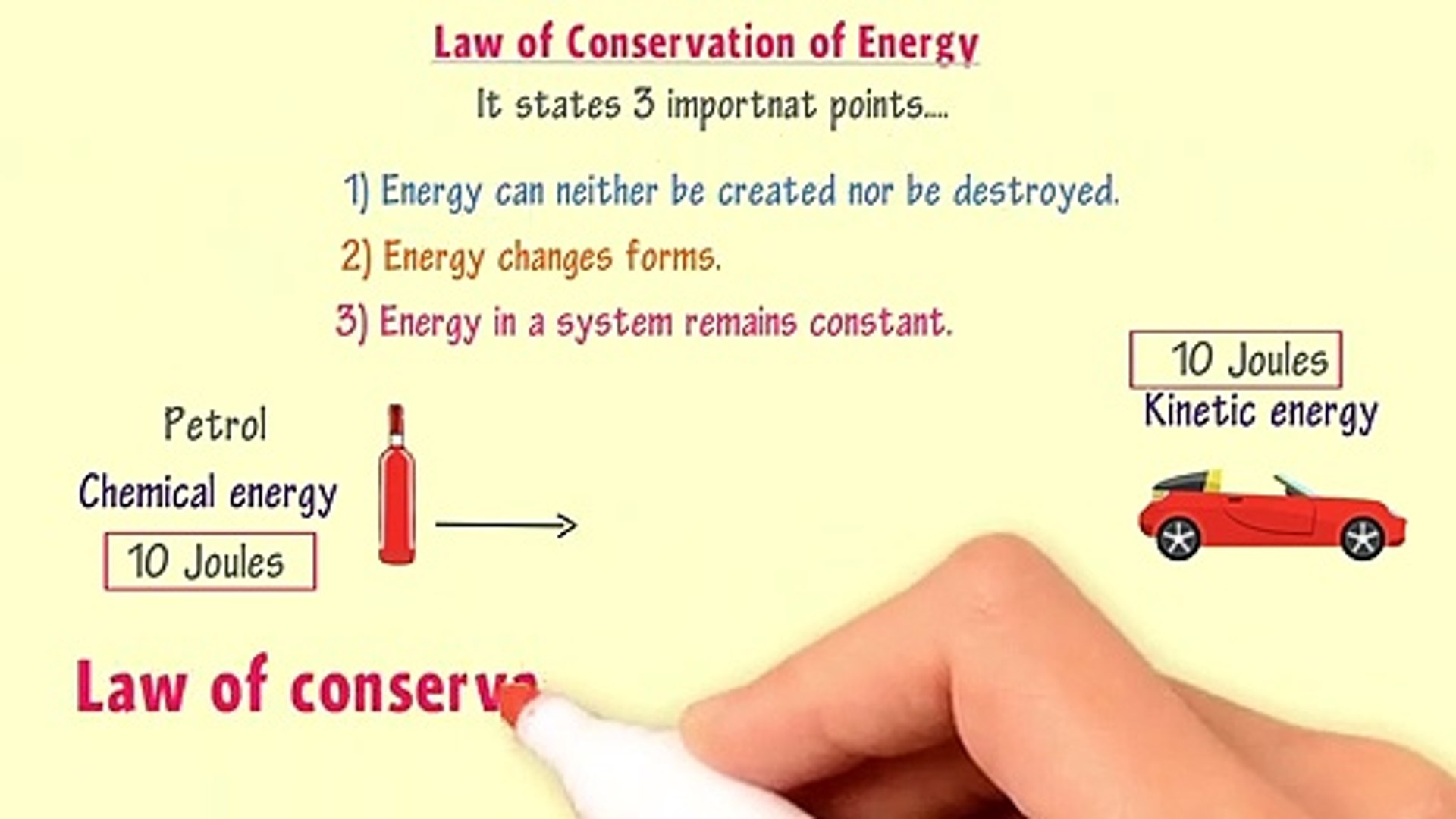 Conservation Of Energy Examples