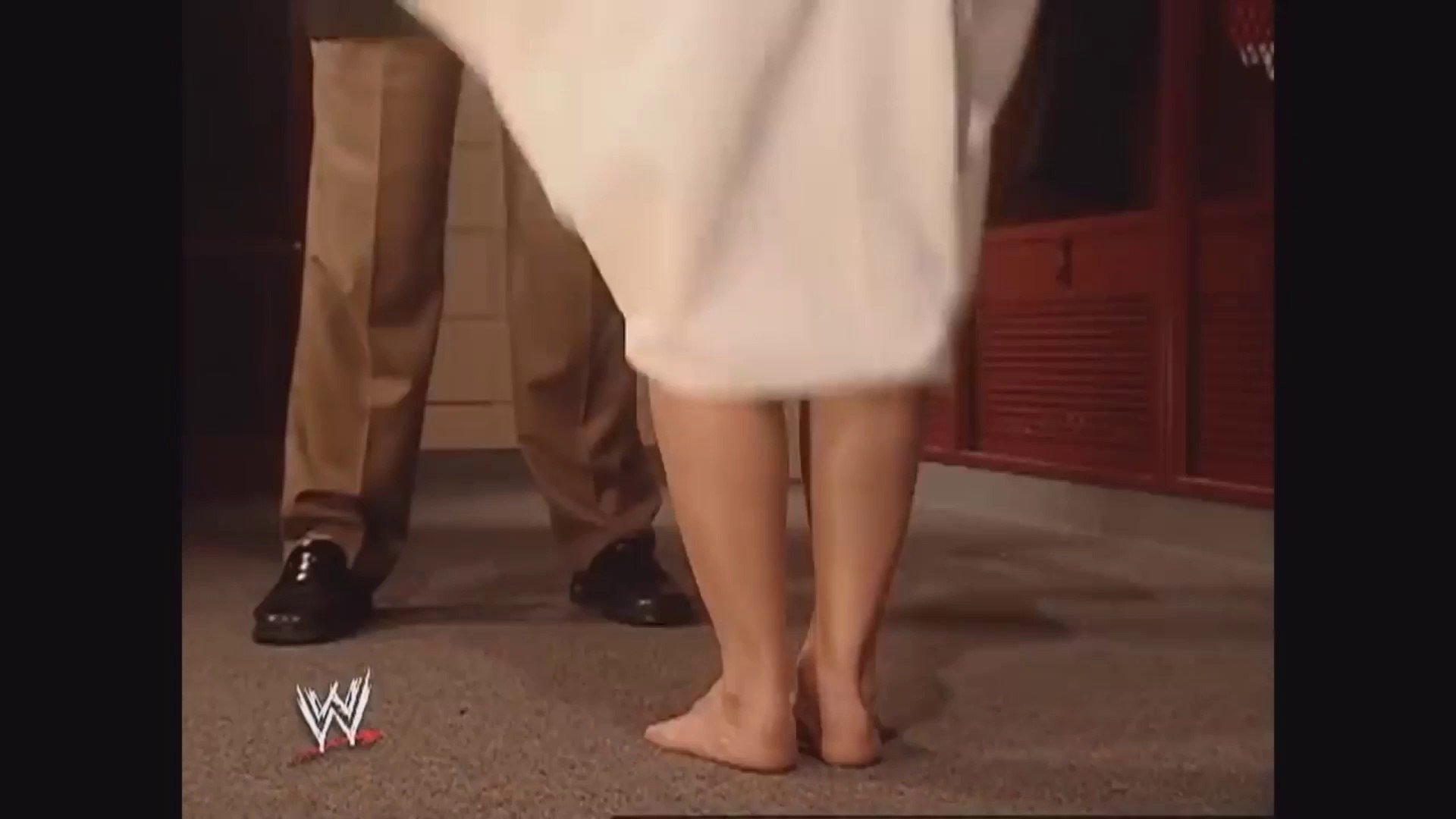 Trish Stratus And Vince Mcmahon Backstage