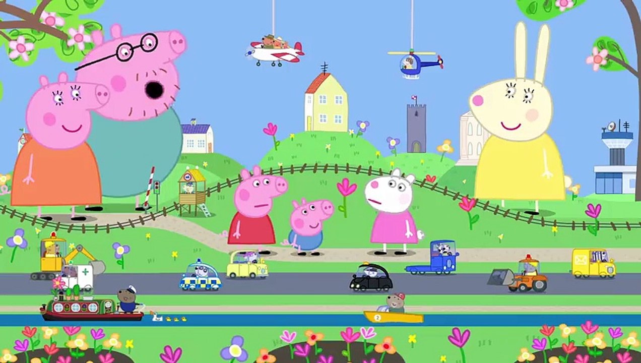 Peppa Pig Official Channel _ Giant Peppa Pig at the Tiny Land - video ...