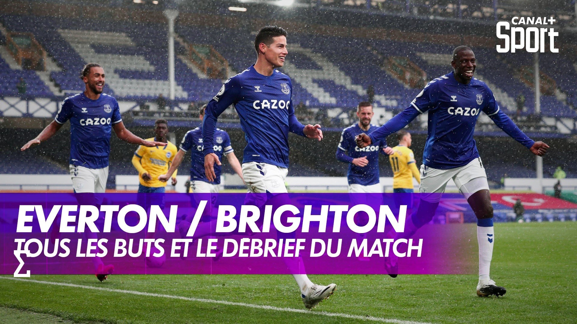 Everton / Brighton : les buts et le débrief