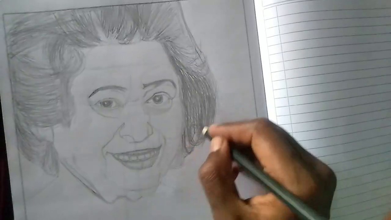 How to draw Shakuntala Devi pencil sketch ||Jackson Nayak ️️️ - video ...