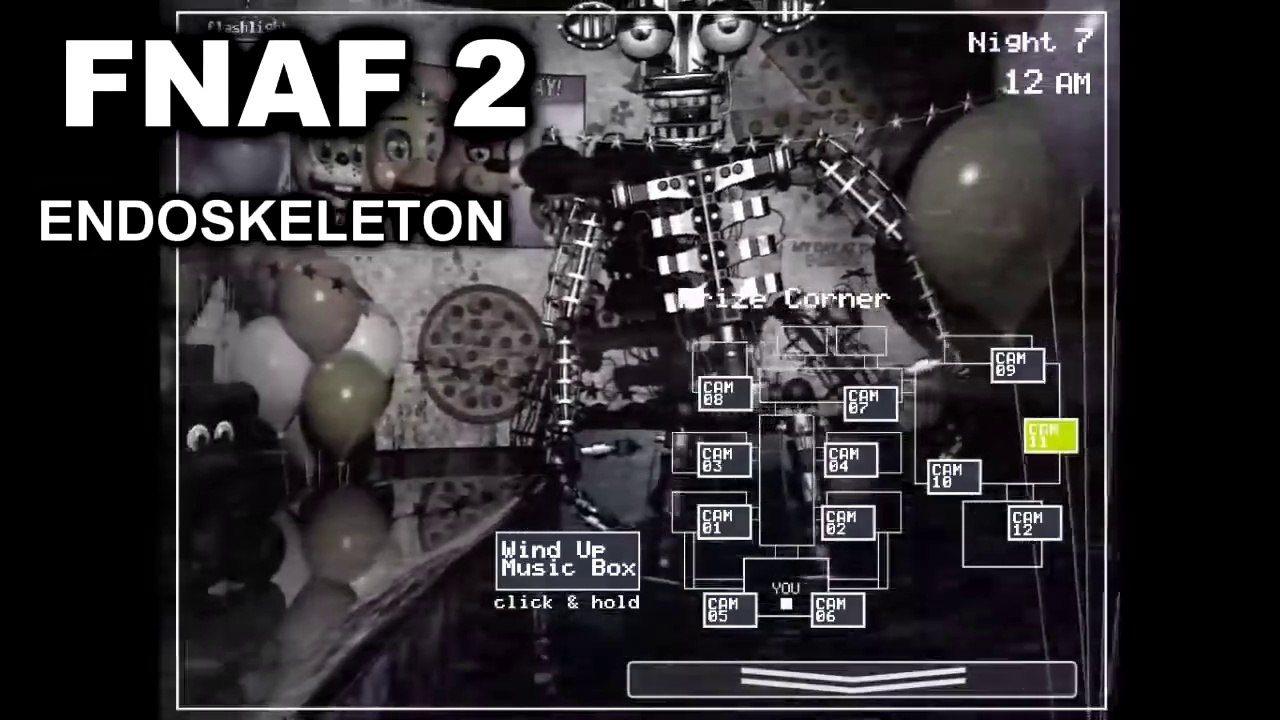 Five Nights at Freddy's 1 2 3 4 5 6 All Easter Eggs (Five Nights at ...