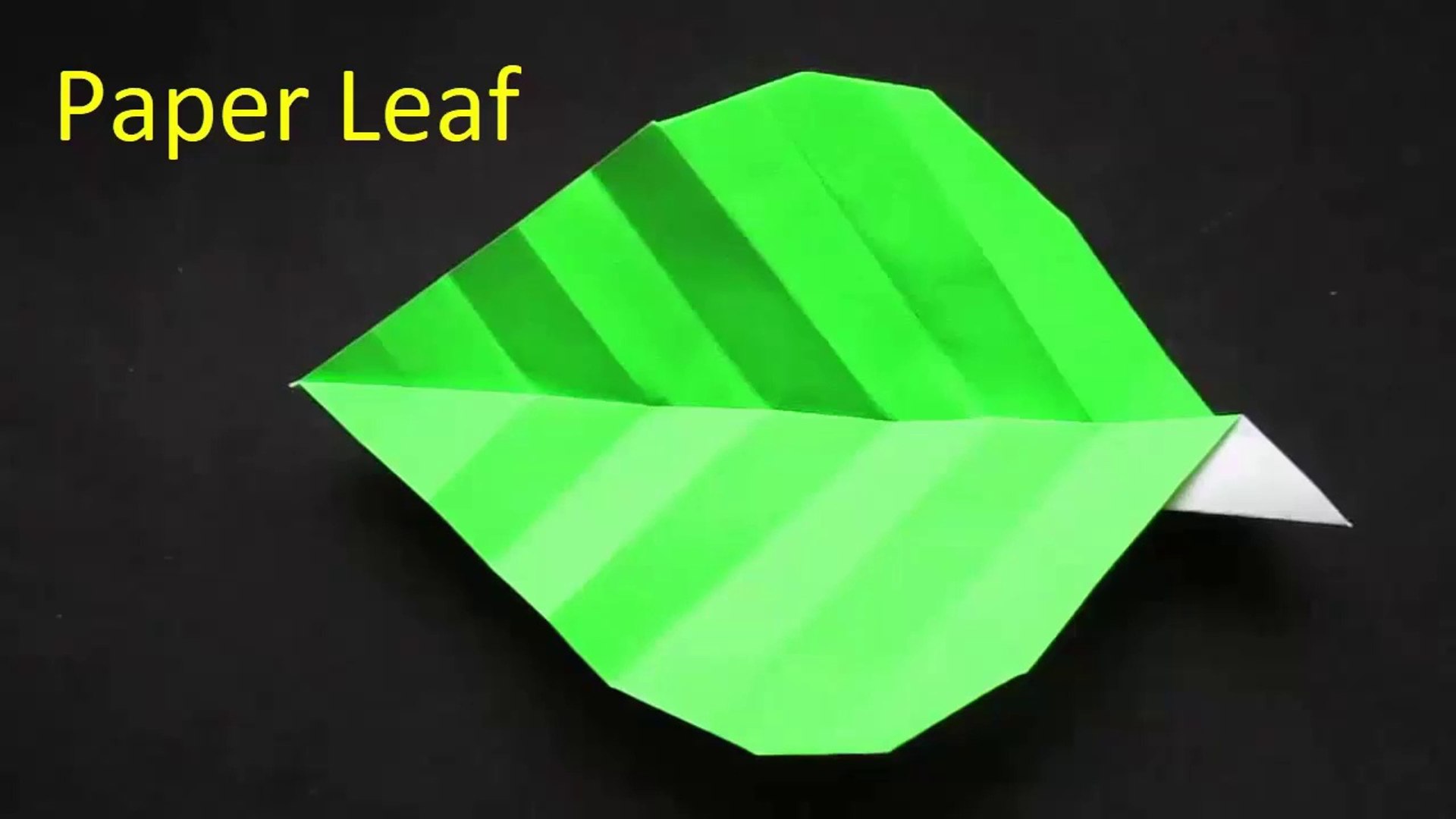 Simple Origami Leaf 30 Free Easy Origami Tutorials For Kids They Will