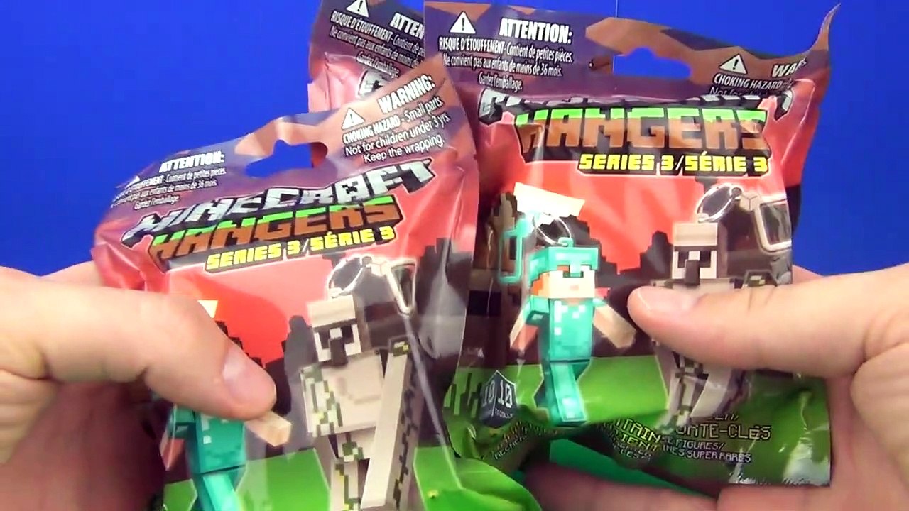 Minecraft Surprises Series 3 Hangers Blind Bags - Surprise Toys For ...