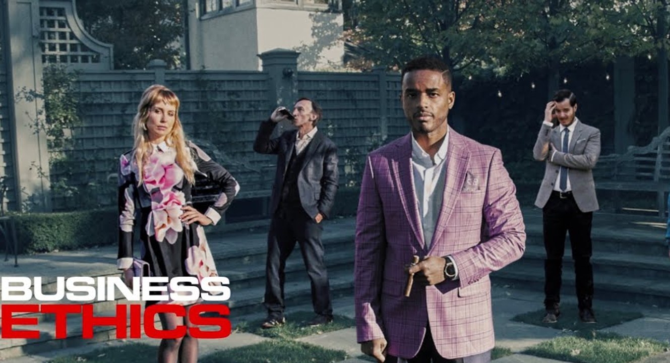 BUSINESS ETHICS Movie - Larenz Tate, Sarah Carter, Gil Bellows, Angus ...