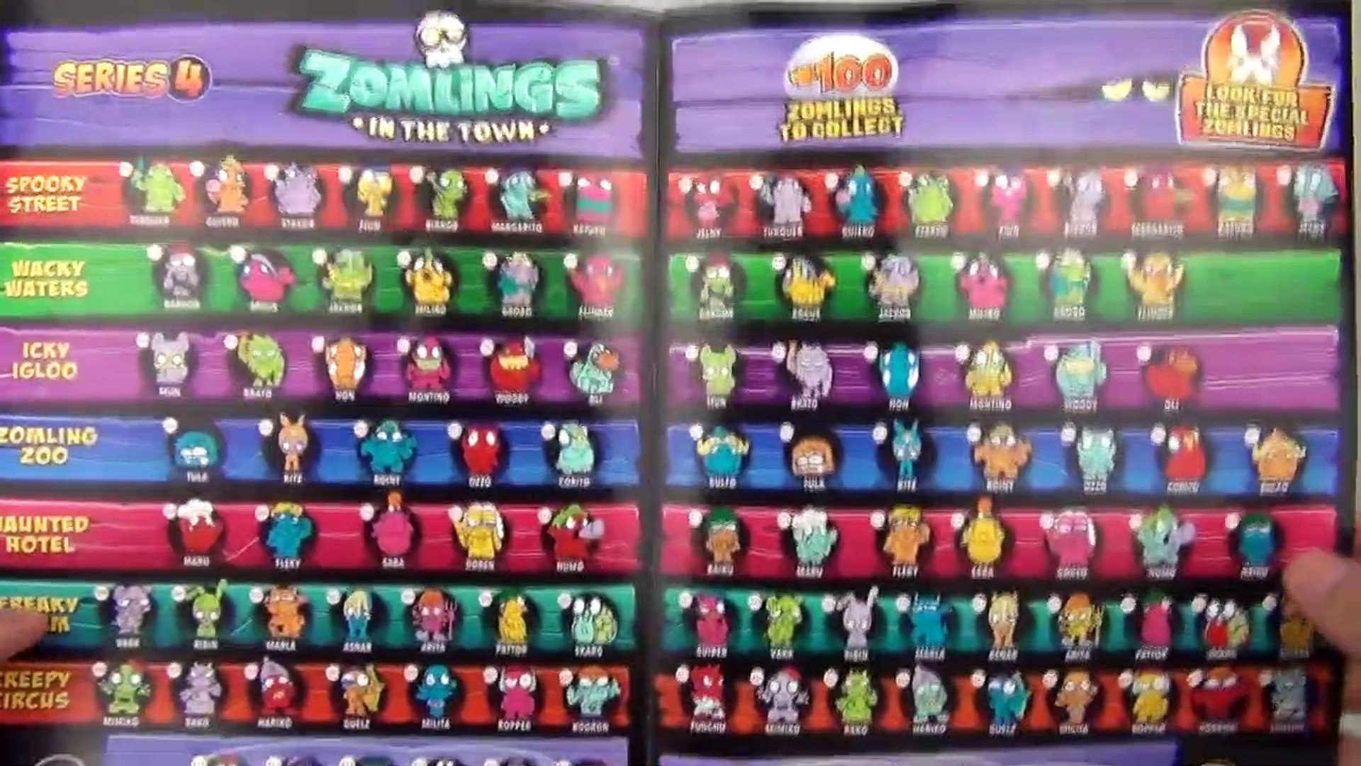 Zomlings Series 2 Checklist Clipart