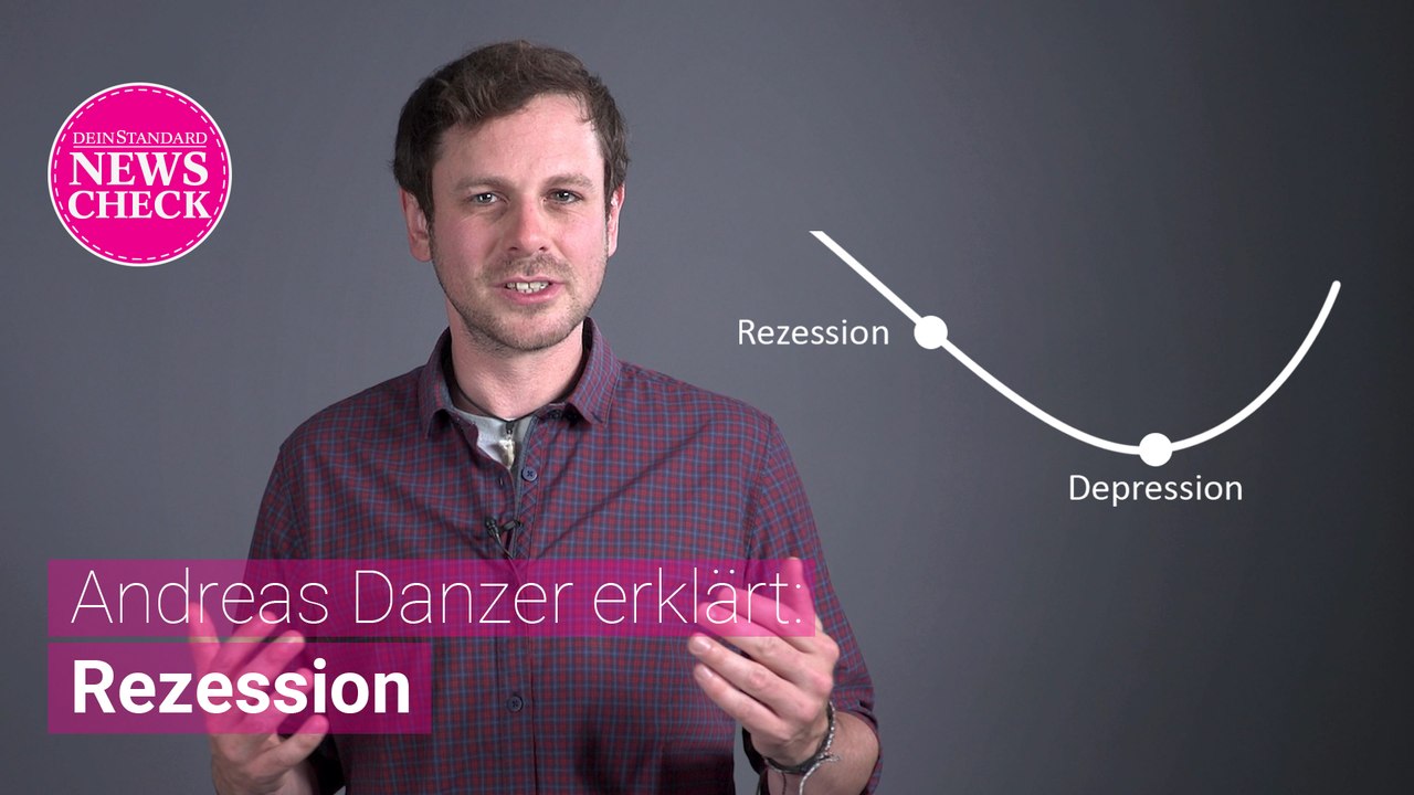 Andreas Danzer erklärt Rezession - video Dailymotion