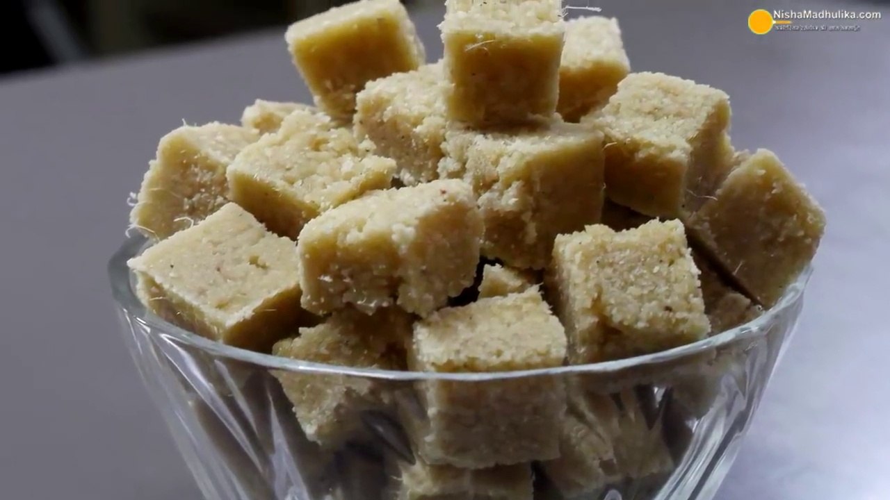 अदरक की बर्फी - सर्दी, खांसी, खराश से बचने के लिये । Ale Pak Recipe ...