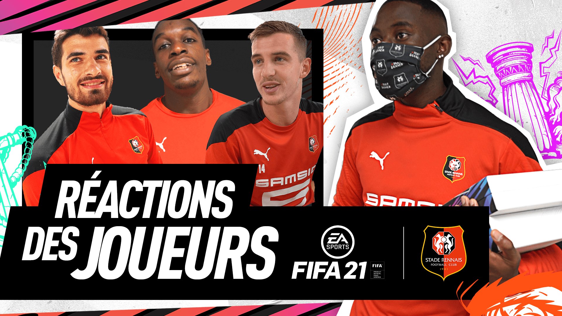 Distribution de FIFA 21 à la Piv'