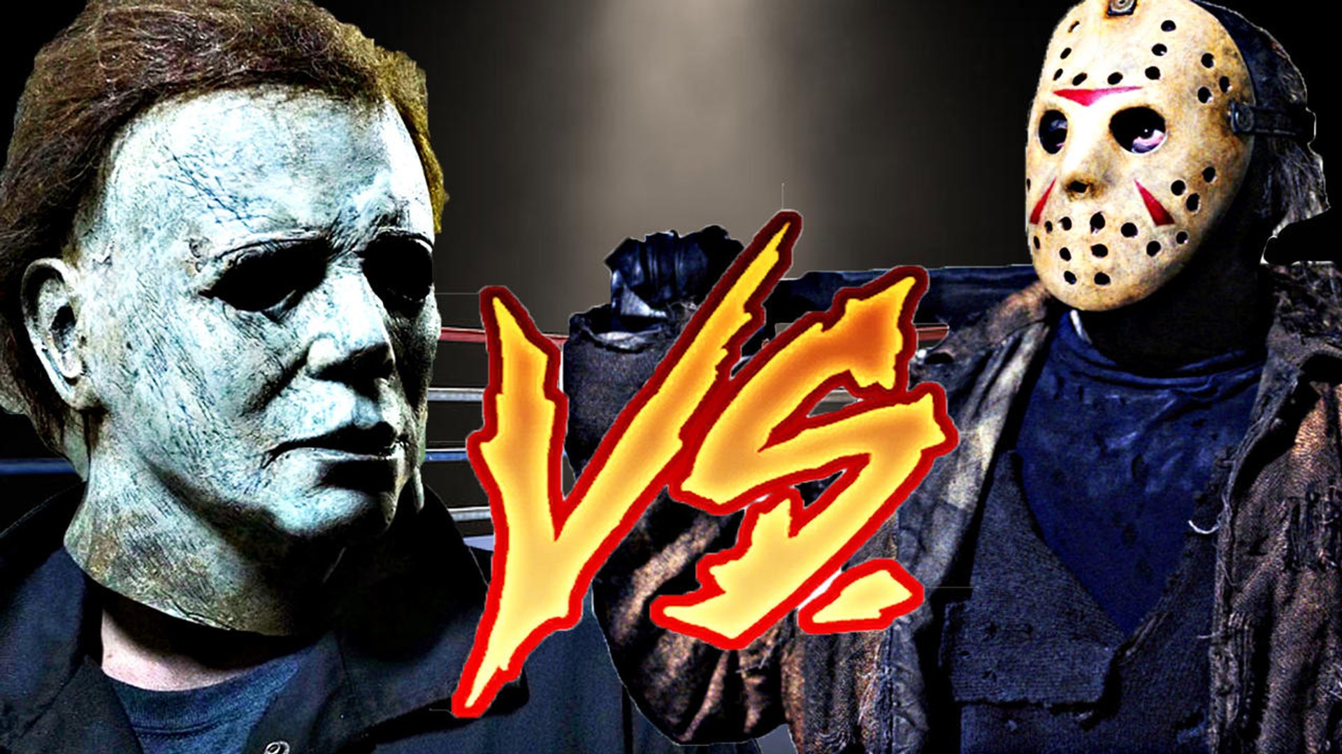 Michael Myers Vs Jason Tegneserie Grayscale Va Grotesque Your Favorite