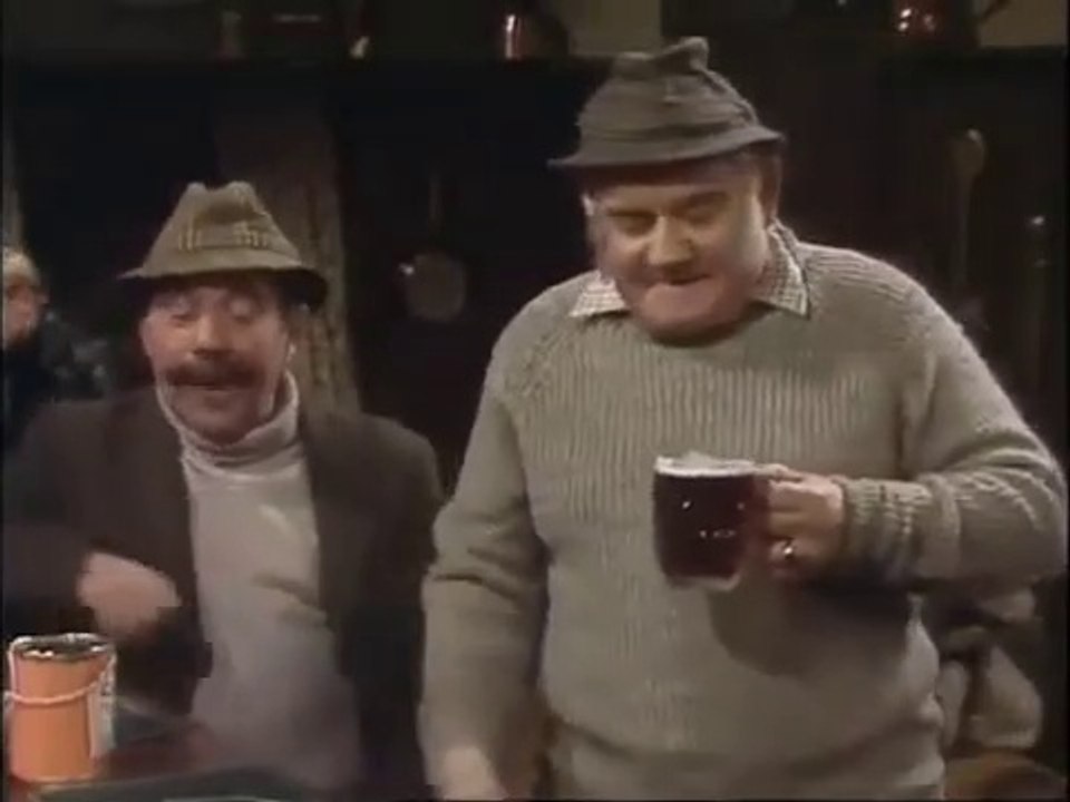 The Two Ronnies - Swear Box Sketch Ronnie Barker ~ Ronnie Corbett ...