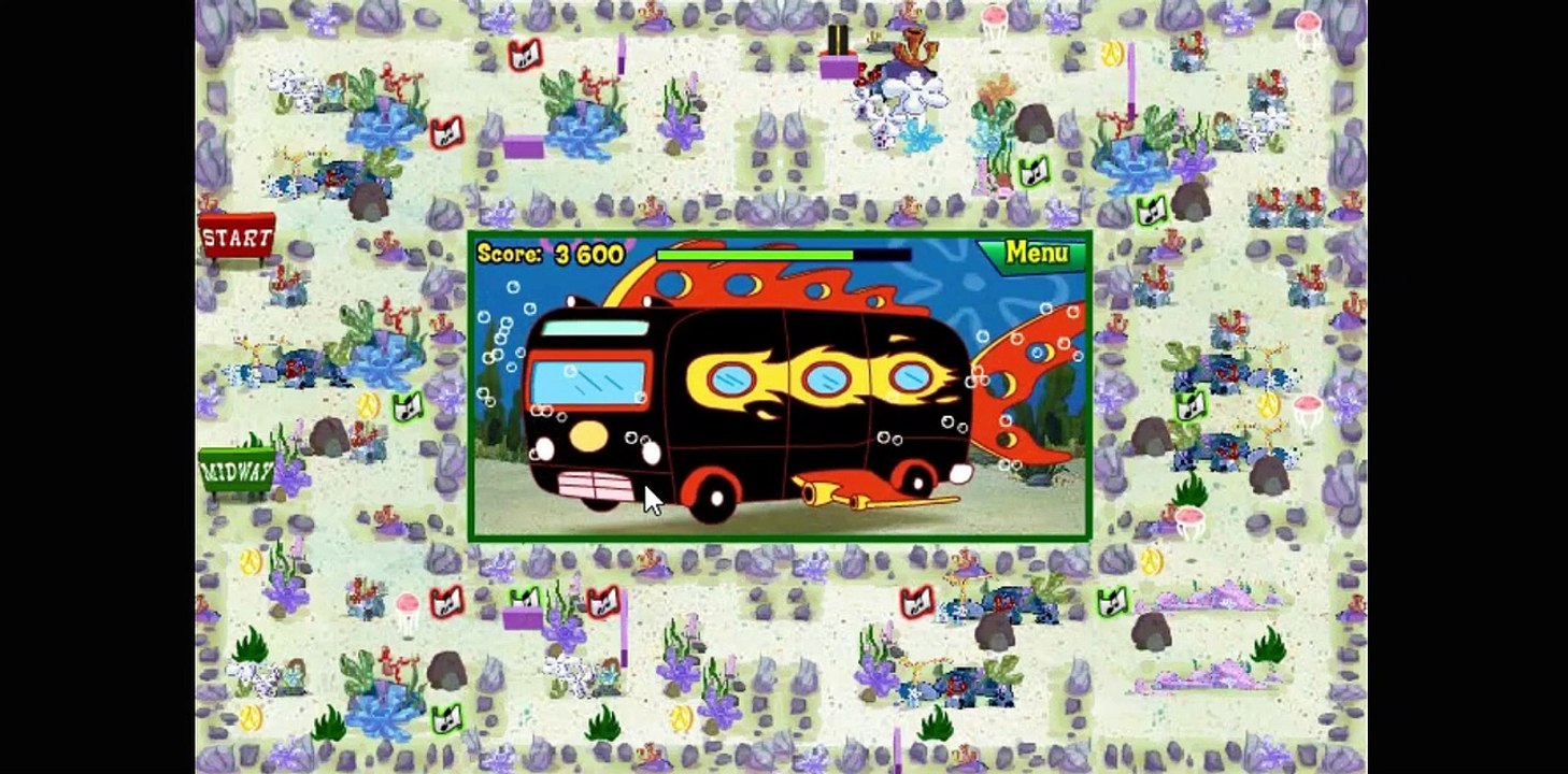 Spongebob Atlantis Squarepantis Bus Rush - Spongebob - Gameplay - Vídeo ...