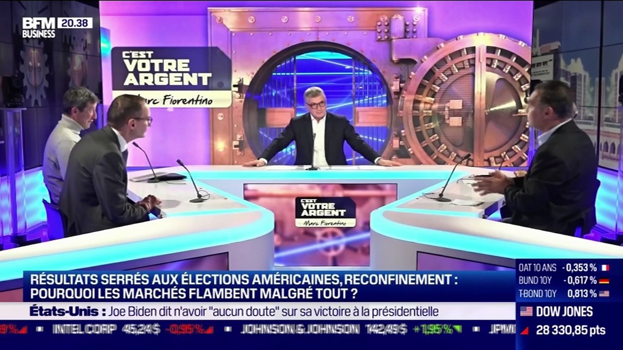 La semaine de Marc (2/2): Pourquoi les marchés flambent malgré les résultats serrés aux ...