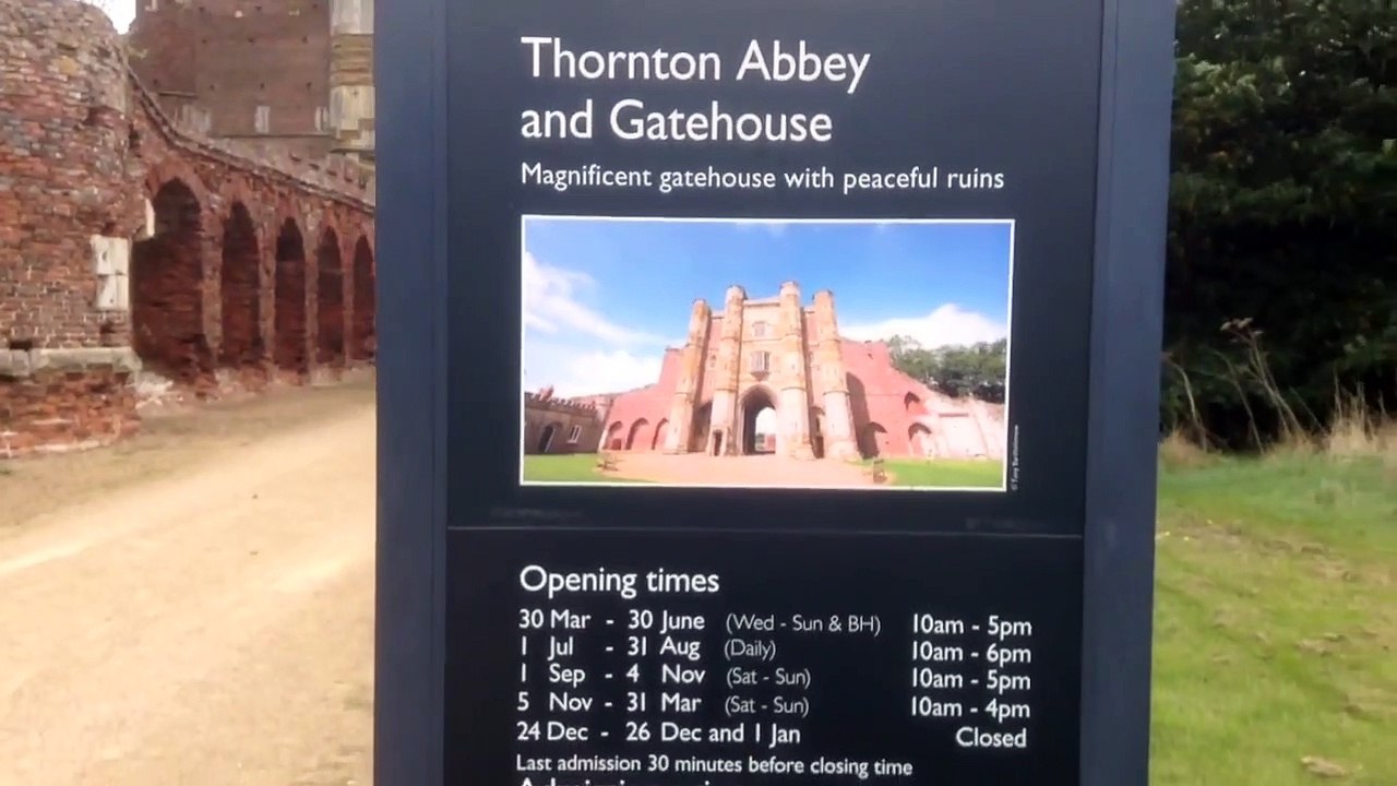thornton abbey - video Dailymotion