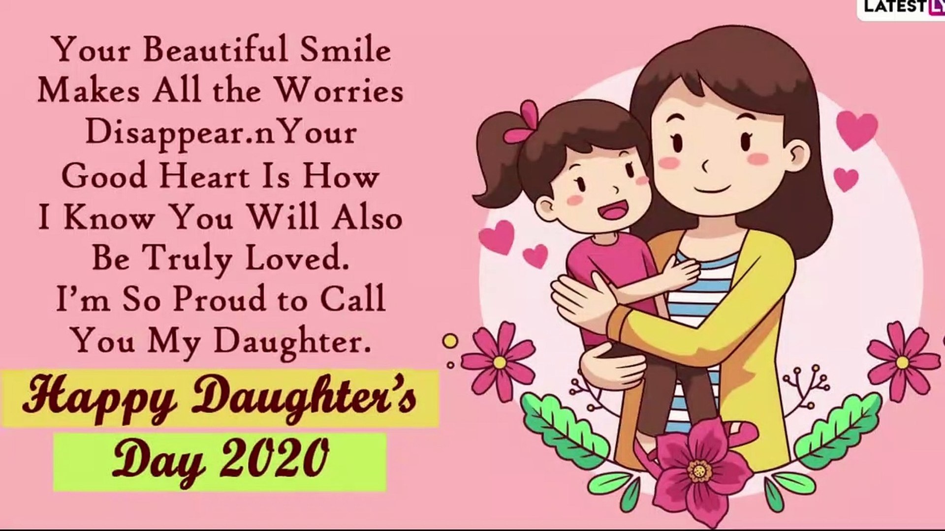 Happy Daughters Day Quotes 30+ Unique Quotes And Messages To Wish