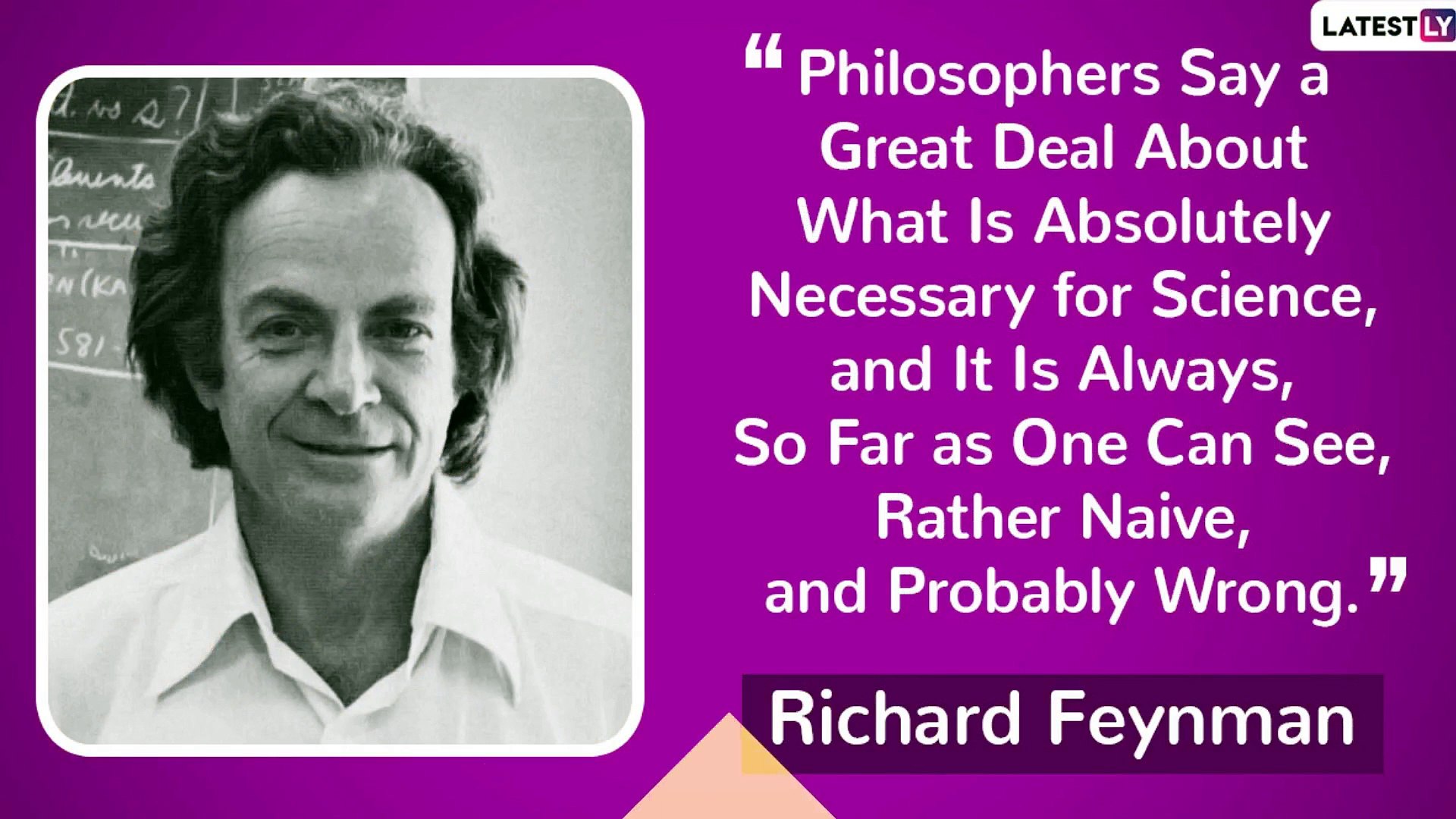 R P Feynman Quotes