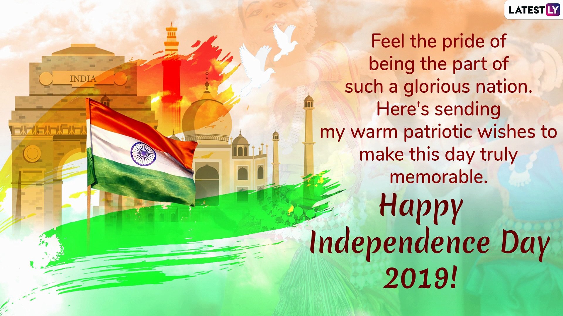 Happy Indian Independence Day 2019 Wishes Quotes Sms Messages