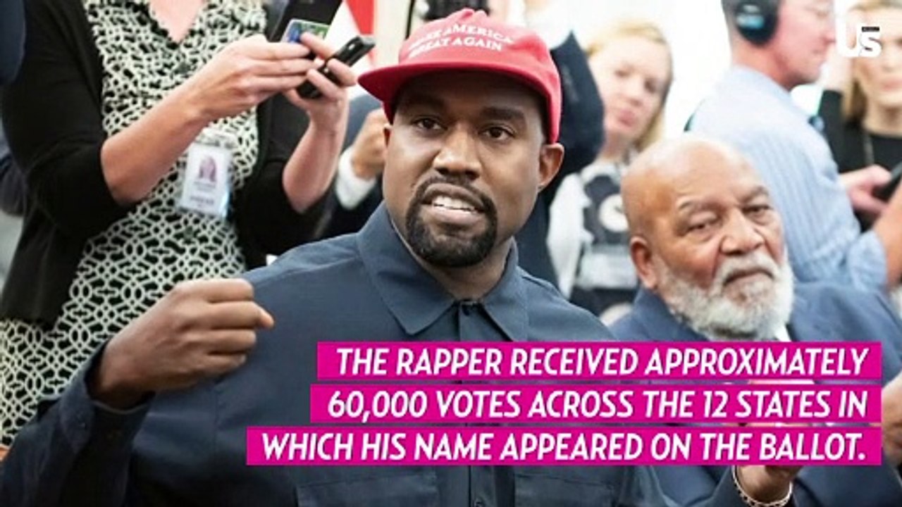 Kanye West Receives Underwhelming Amount Of Votes In 2020 Presidential ...