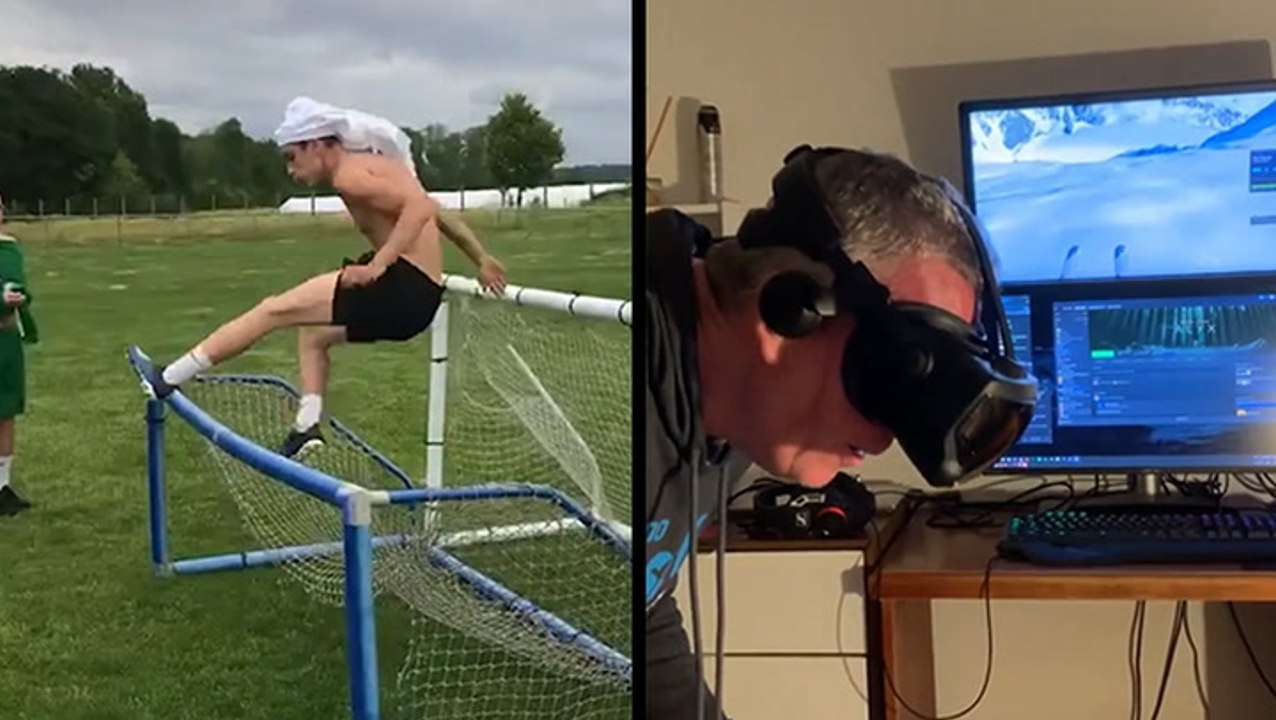 Bad Landing & VR Sports Injury - video Dailymotion