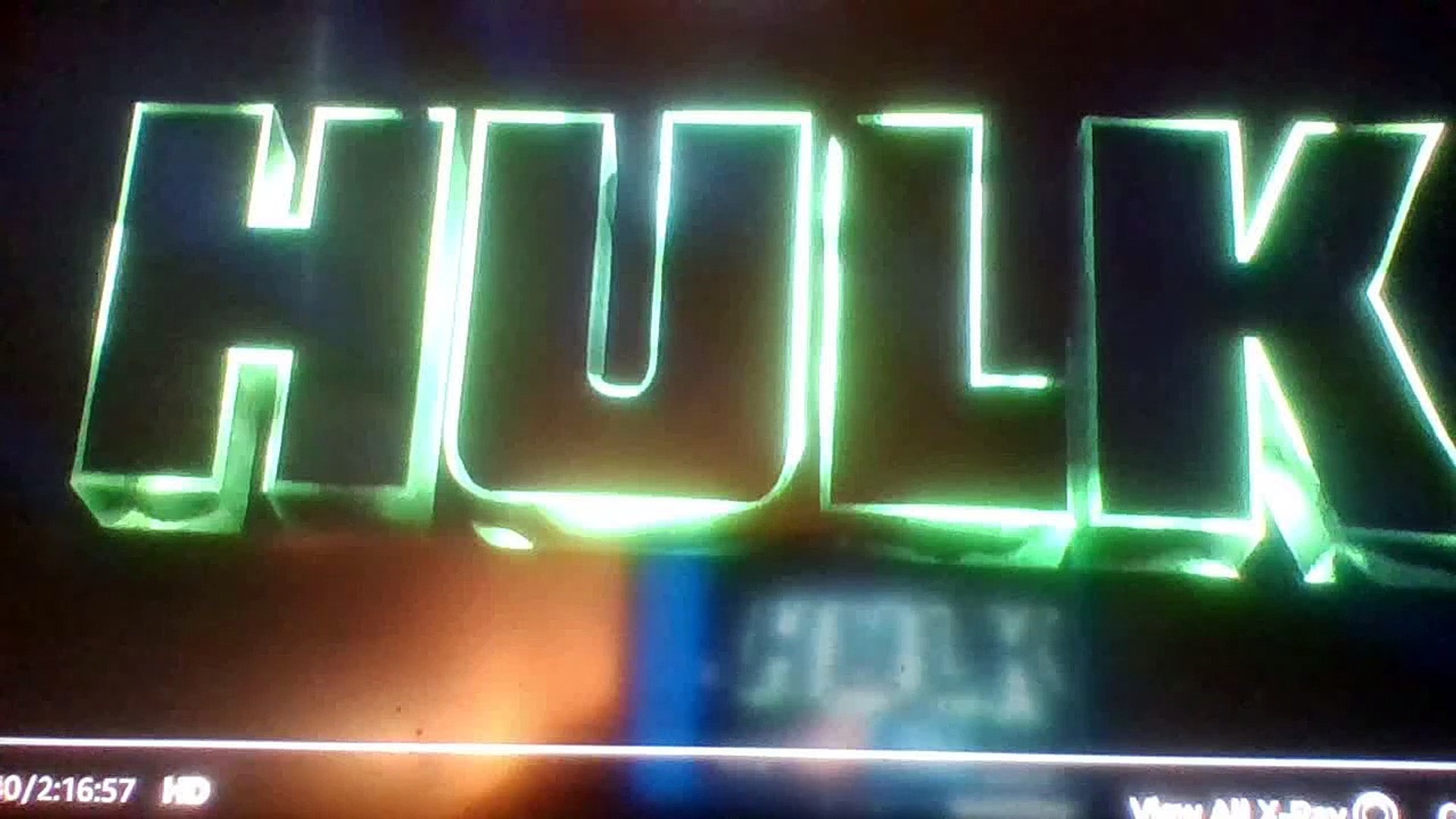 Hulk Dvd Menu