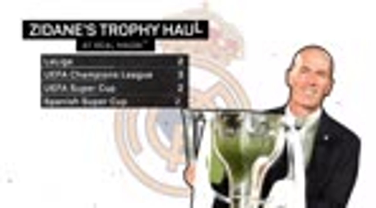 Zinedine Zidane - Real Madrid career in numbers - video Dailymotion