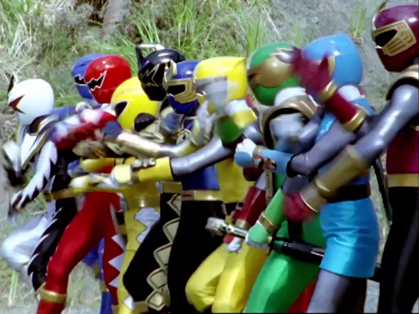 Power Rangers Ninja Storm Thunder Staff