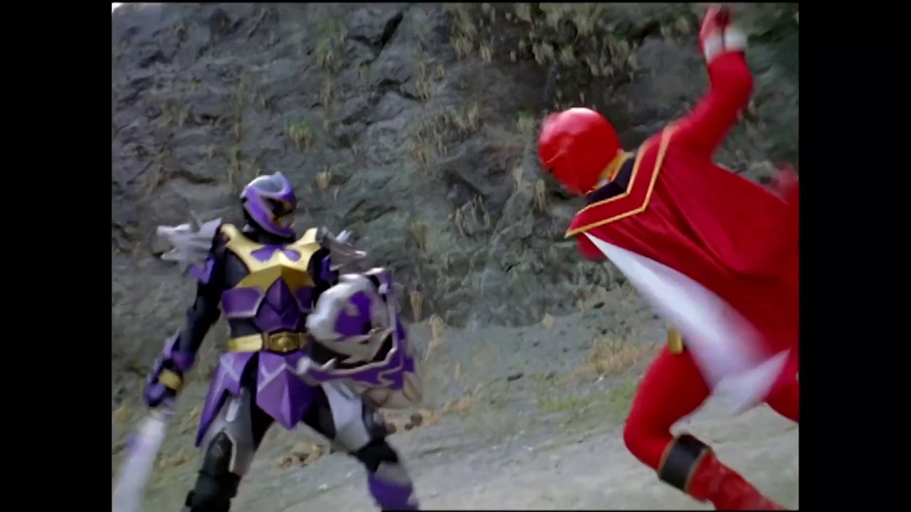 Red Mystic Ranger Vs Koragg and Leanbow Vs The Master! | Mystic Force ...