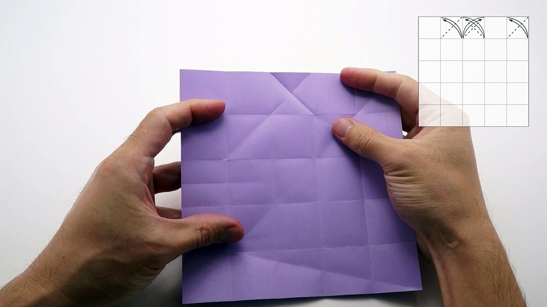 Ninja Star Cube Origami Transforming Paper Ninja Star #shorts