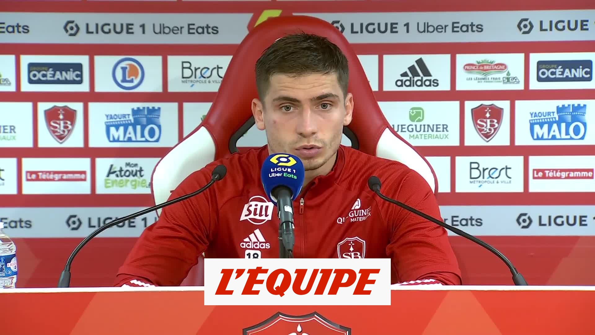 Perraud : «On a Créé l'exploit» - Foot - L1 - Brest