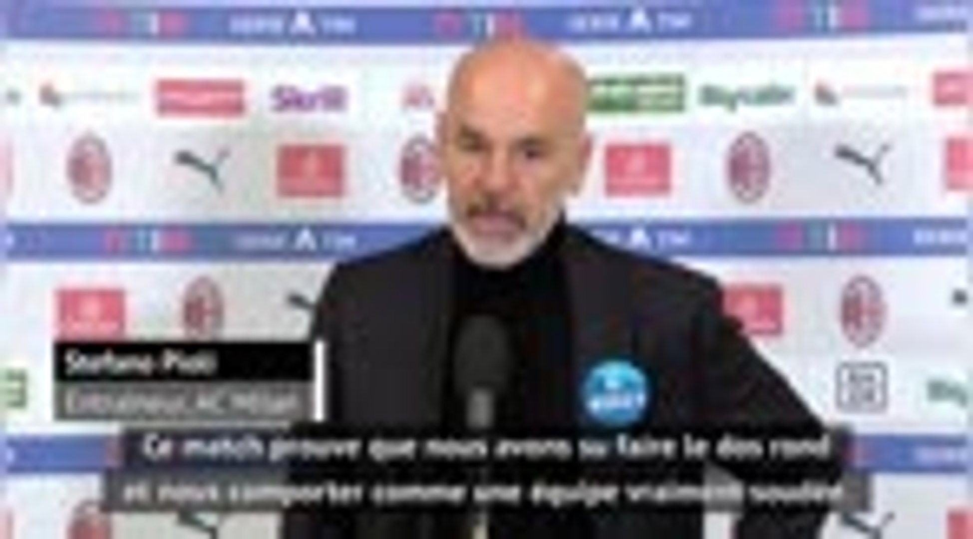 7e j. - Pioli : "Elever encore notre niveau de jeu"