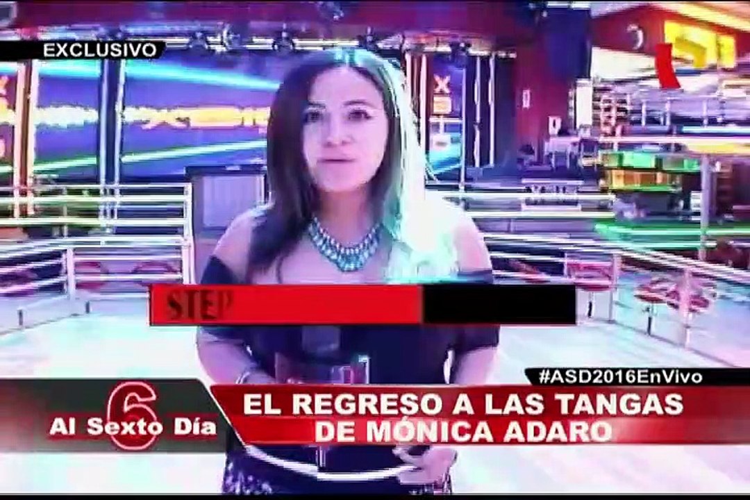 De tangas y lentejuelas: El regreso de Mónica Adaro - Vídeo Dailymotion