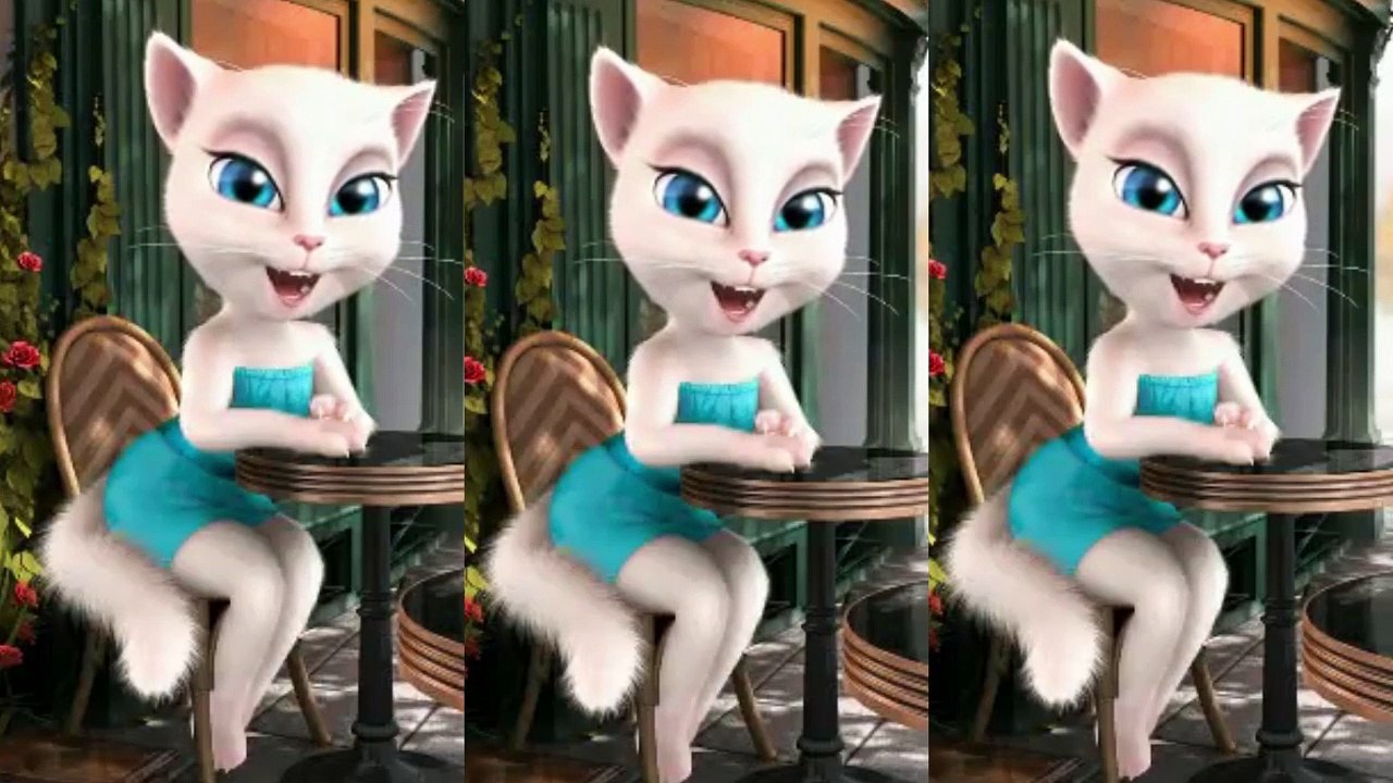 ABCD | Sing the song and learn ABCD | Angela Talking Tom Friends ...