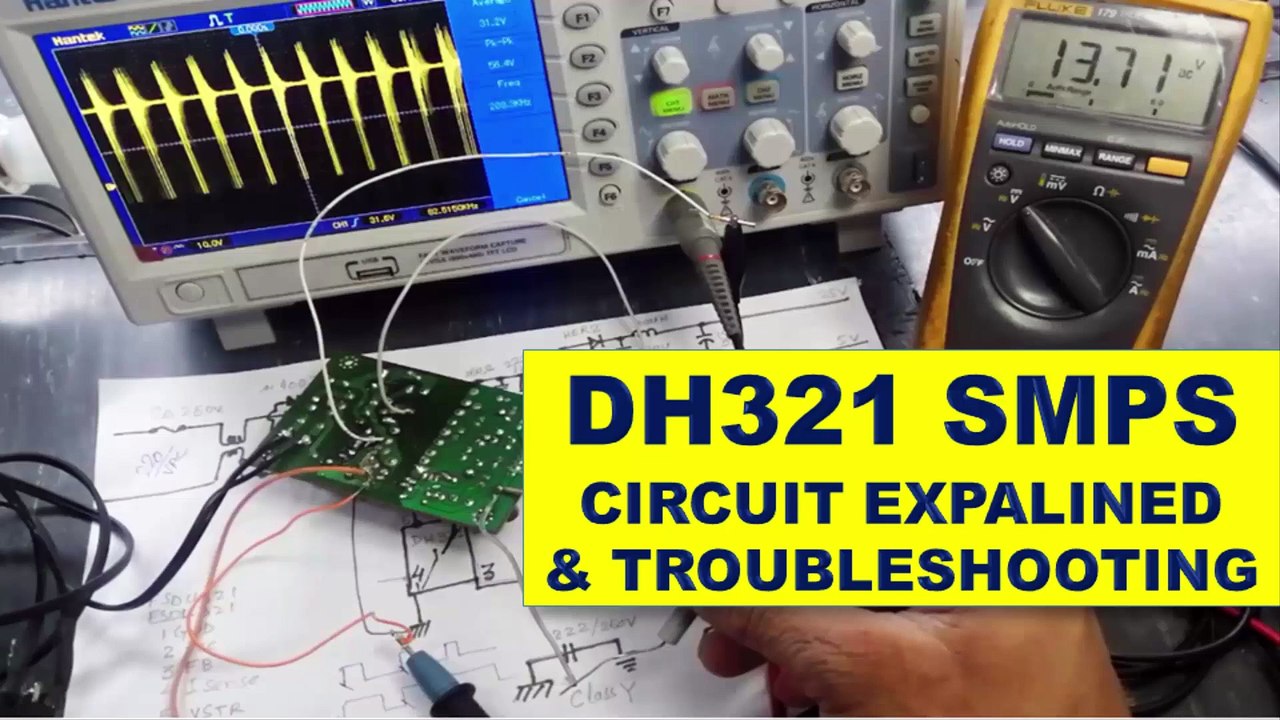 Repair Switch Mode Power Supply SMPS & Circuit Explained with Practical ...