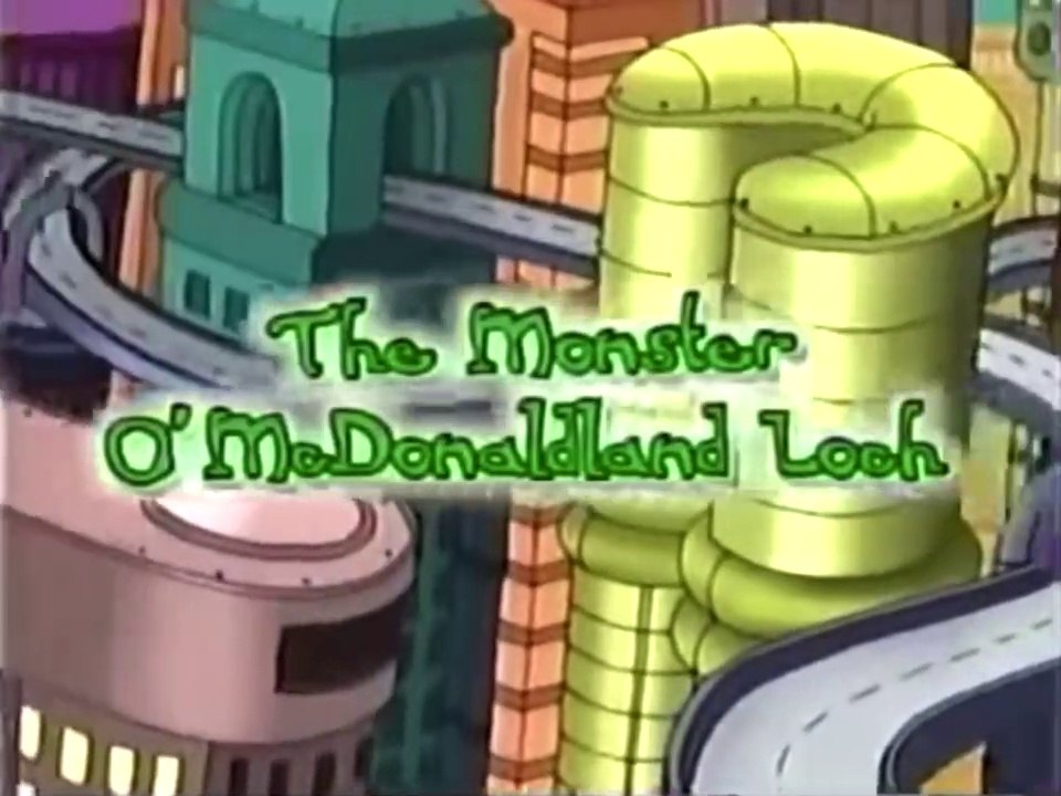 The Wacky Adventures Of The Ronald Mcdonald The Monster O