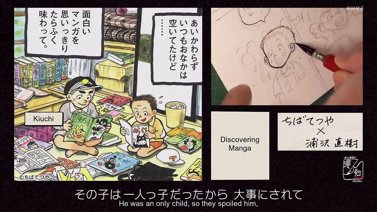 Urasawa Naoki no Manben Neo Manga Documentary S5E1 2020 - Chiba Tetsuya ...