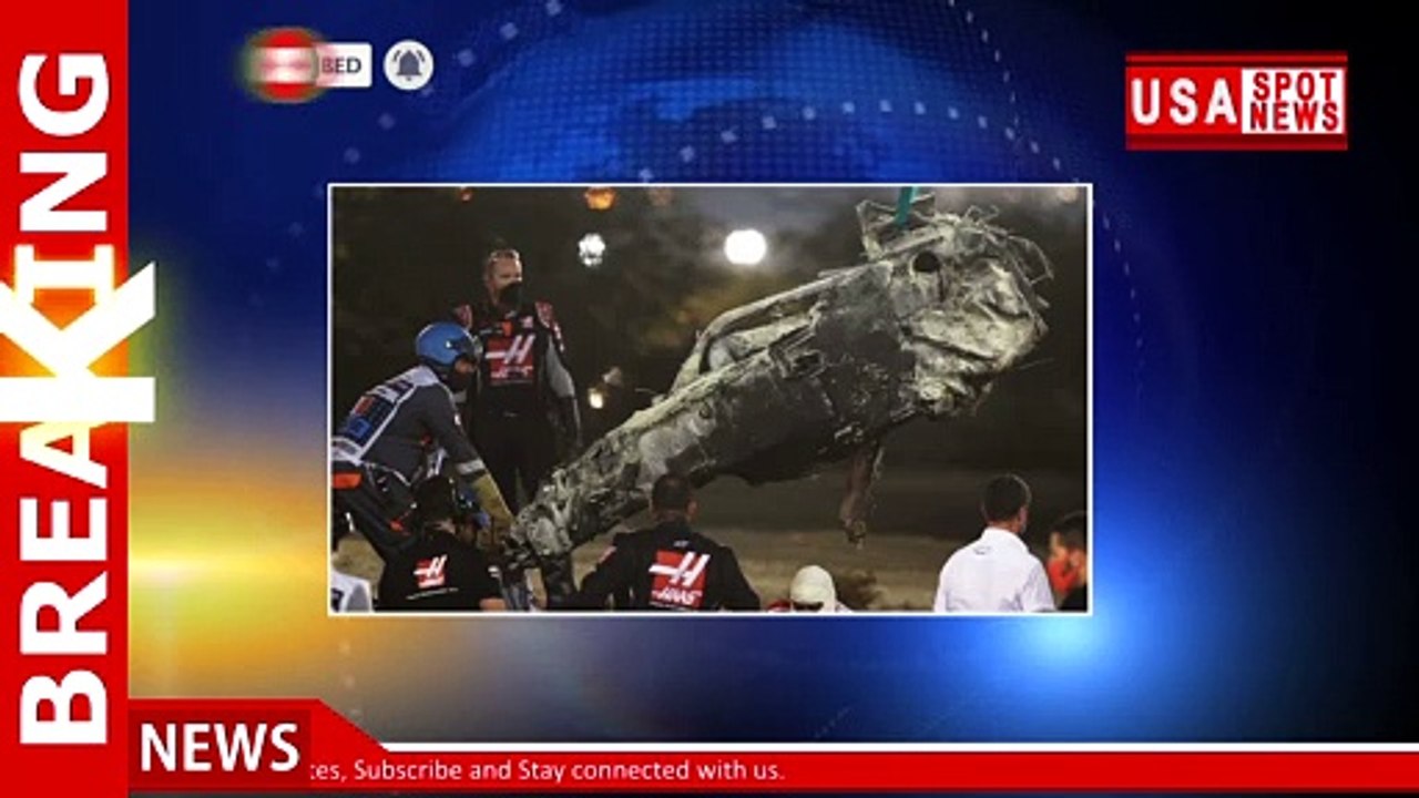 Romain Grosjean 'saw death coming' in fiery F1 crash at Bahrain GP ...
