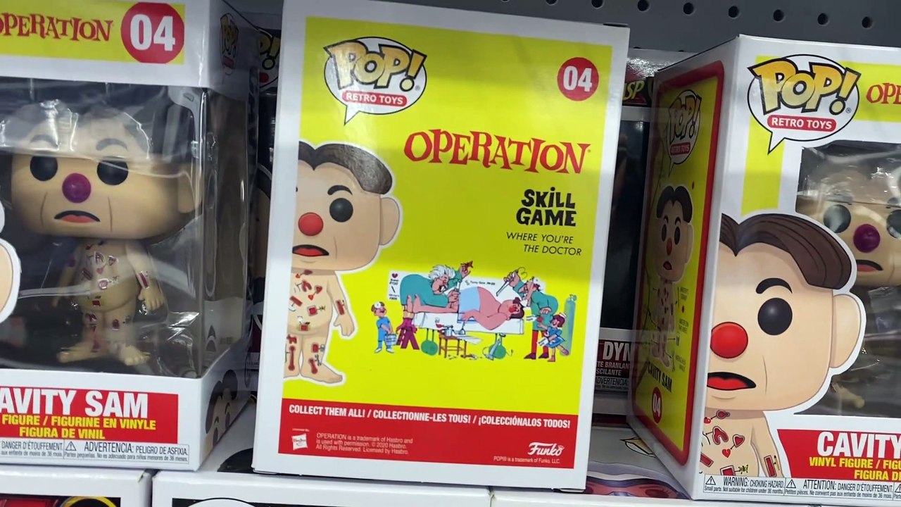 Operation game cavity sam Funko pop - video Dailymotion