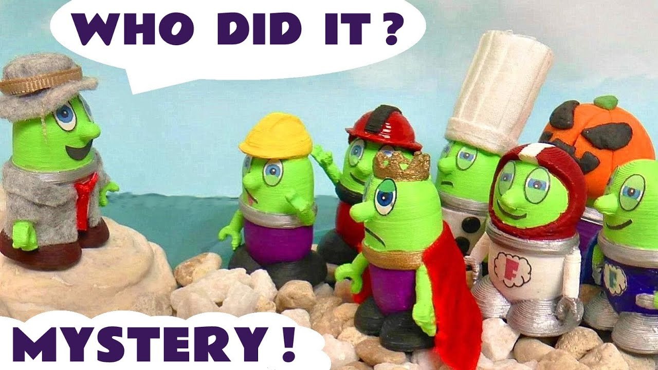 Who did it with the Funny Funlings Detective Mystery Video for Kids in ...