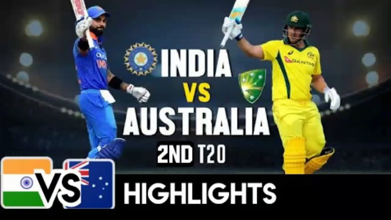 Australia vs India 2nd T20 2020 Full Match Highlights - cricket ...