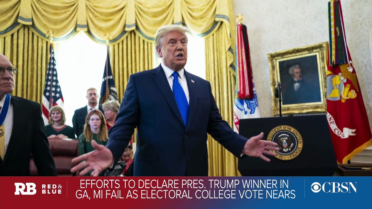 Trump Election Lawsuits In Georgia And Michigan Rejected Video