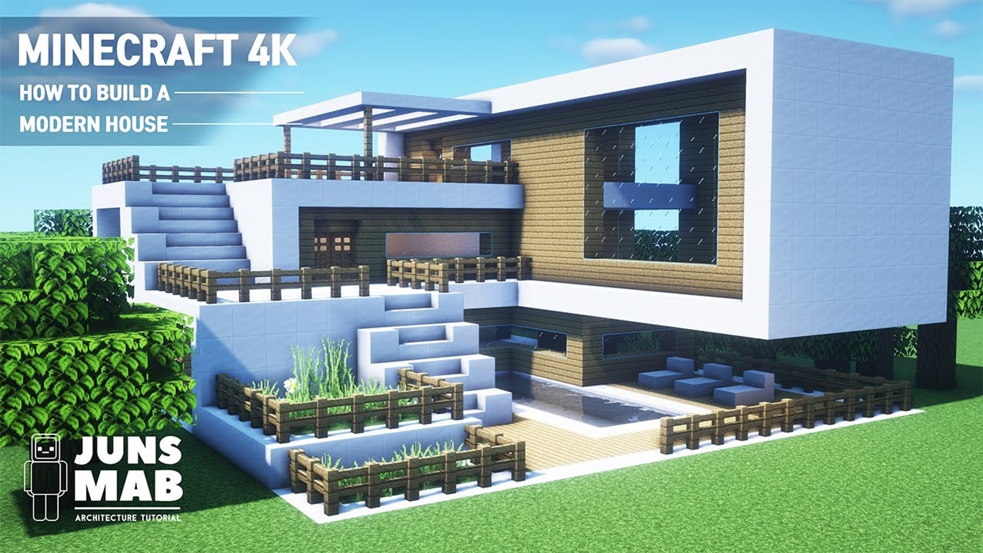 Realistic Minecraft House Design Minecraft MODERN HOUSE & INTERIOR