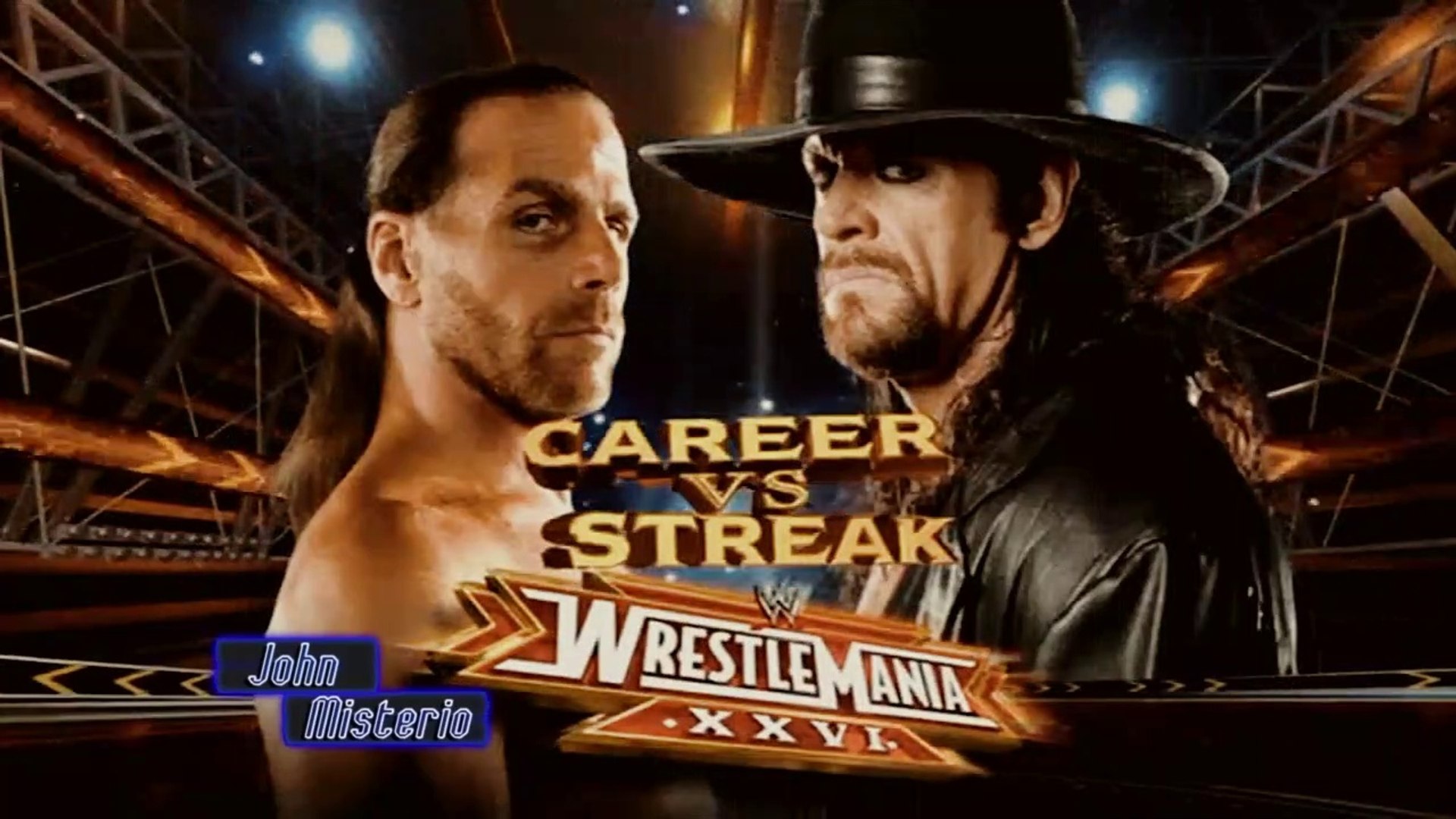 The Undertaker Vs Shawn Michaels Wrestlemania 26
