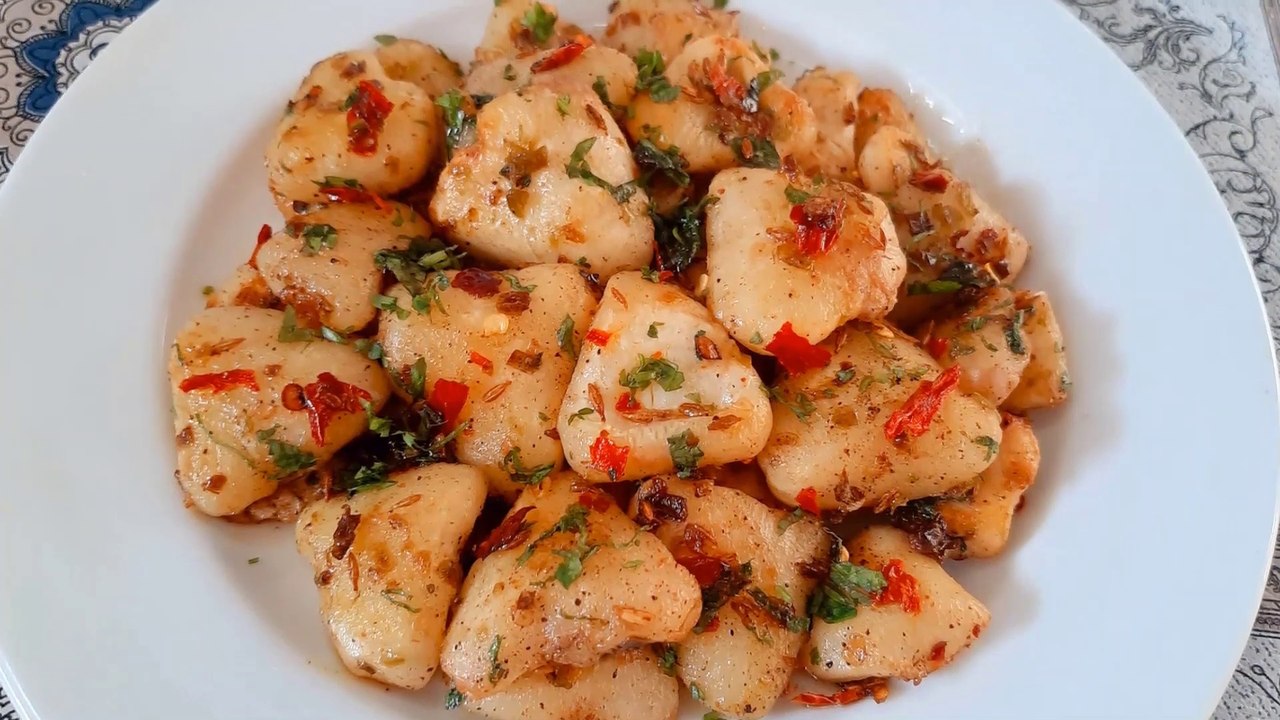 singhada fry recipe- चटपटा सिंघाड़ा फ्राई | singhara recipe | quick and ...