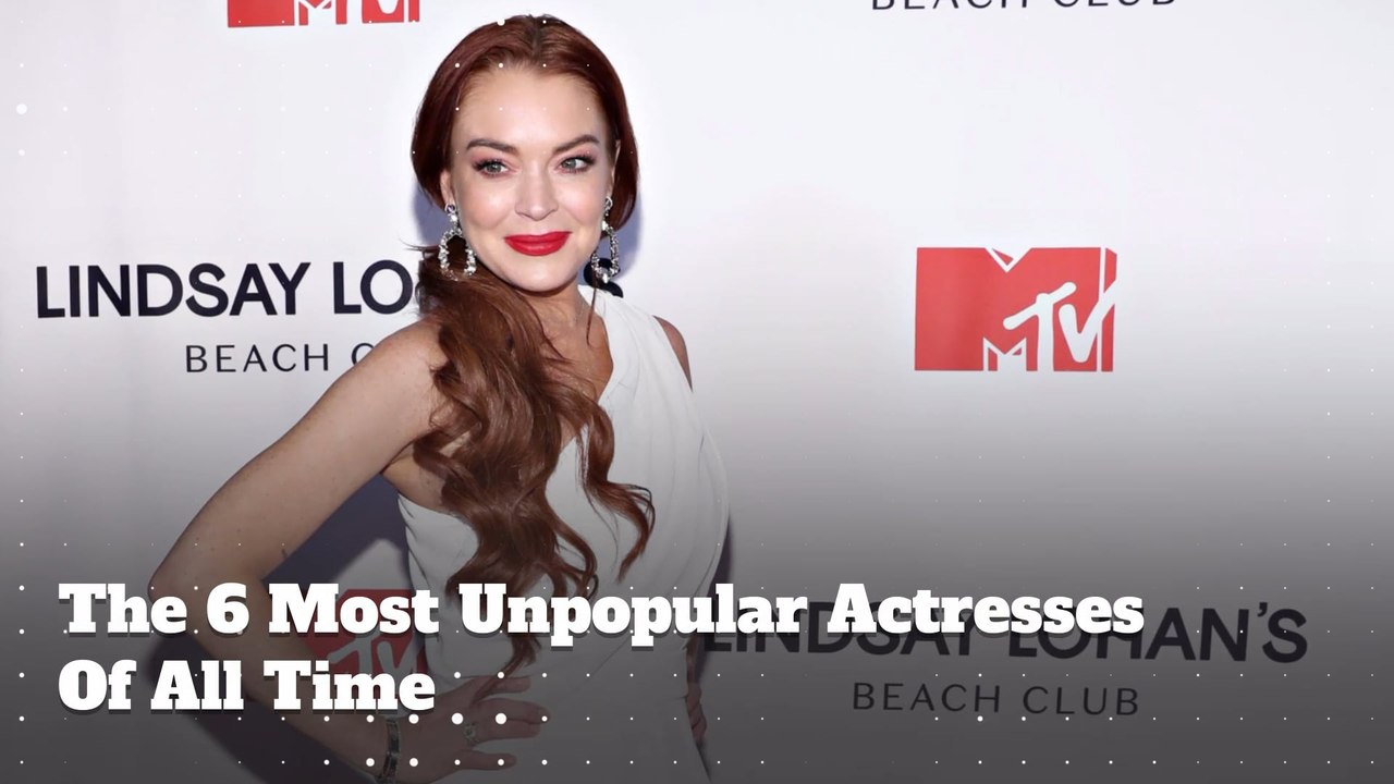 These Are The 6 Most Unpopular Actresses Of All Time - video Dailymotion