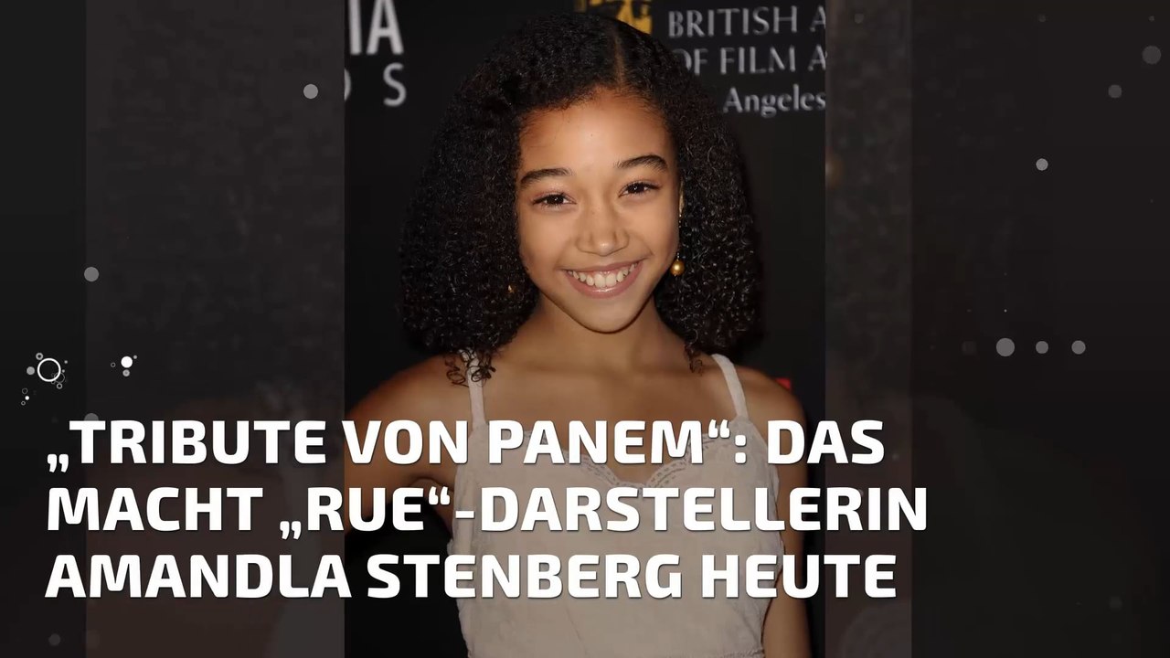 „Tribute von Panem“: Das macht „Rue“-Darstellerin Amandla Stenberg ...