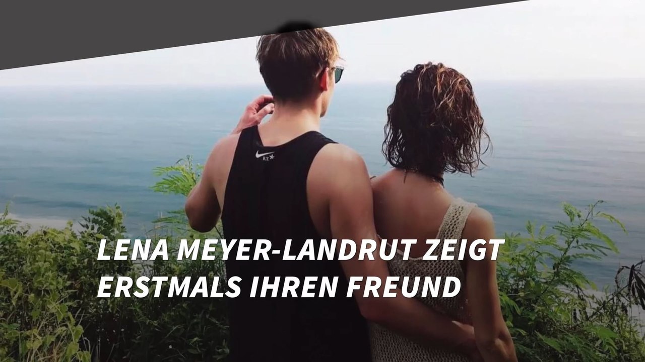 Lena Meyer-Landrut zeigt erstmals ihren Freund - video Dailymotion