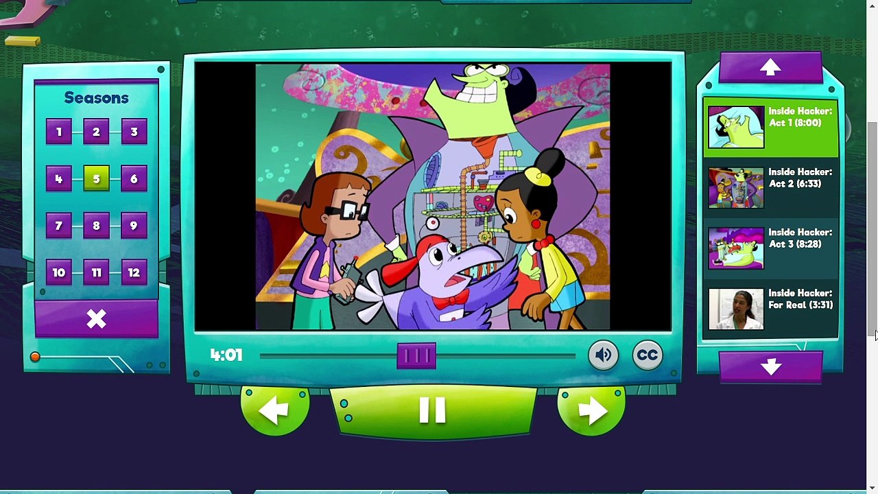 Cyberchase 508 Inside Hacker - video Dailymotion